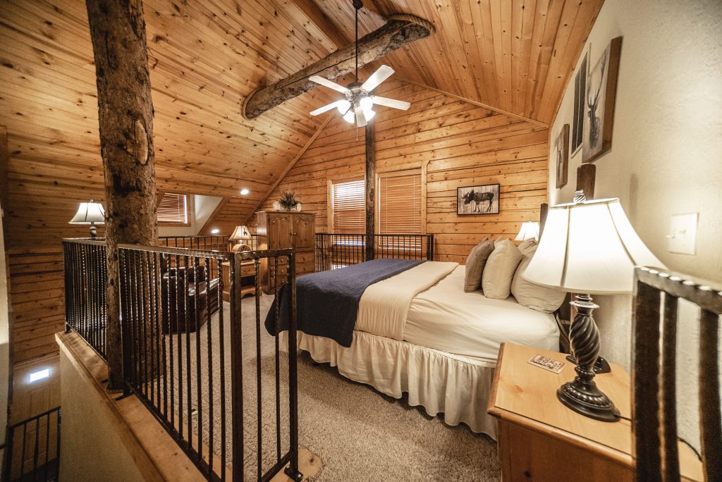 2-bedroom-loft-cabin (2) - ThousandHills.com